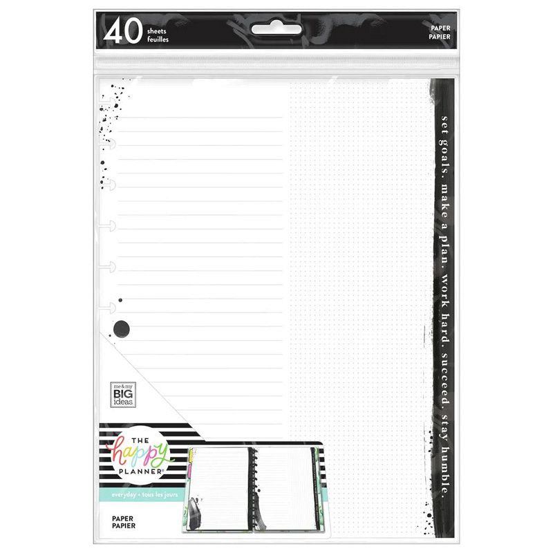 Everyday Black & White Big Filler Paper - 40 Sheets **1 unit left in ...