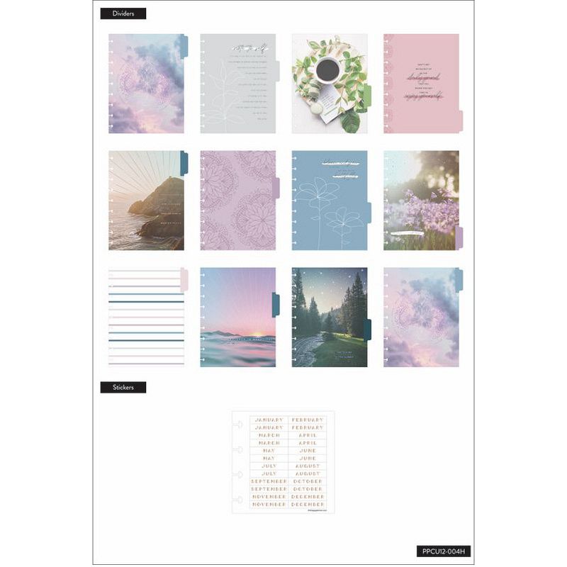 Undated 12-Month Planner Balance Classic